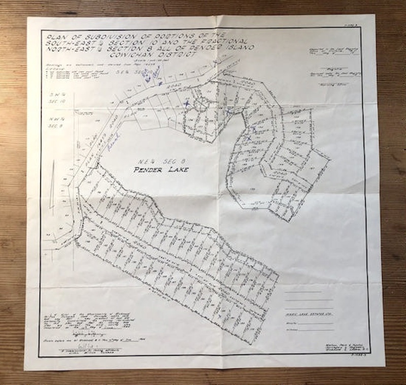 Map of Section 8, Magic Lake Estates Ltd.; Magic Lake Estates Ltd; June ...
