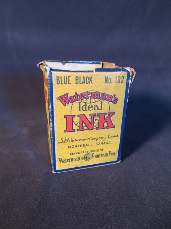 Waterman's Ideal Ink (Small); L.E Waterman Co. LTD; 014.0044.0001 | eHive
