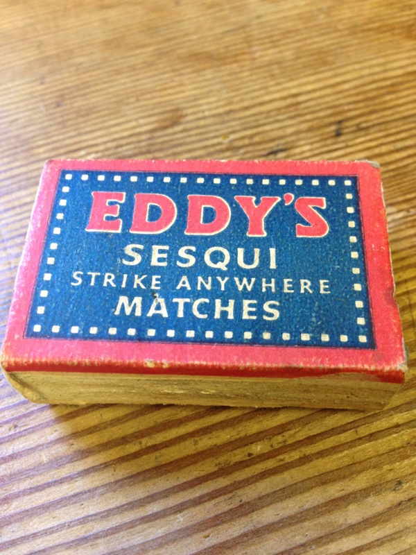 Eddy's Sesqui Strike Anywhere Matches; 019.0245.0001 | eHive