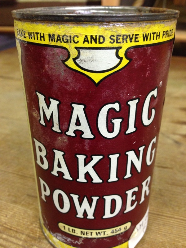 Baking Powder tin; Magic Baking Powder; 019.0198.0001 | eHive