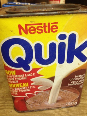 Quik Instant Chocolate Powder tin; Nestle; 019.0219.0001 | eHive