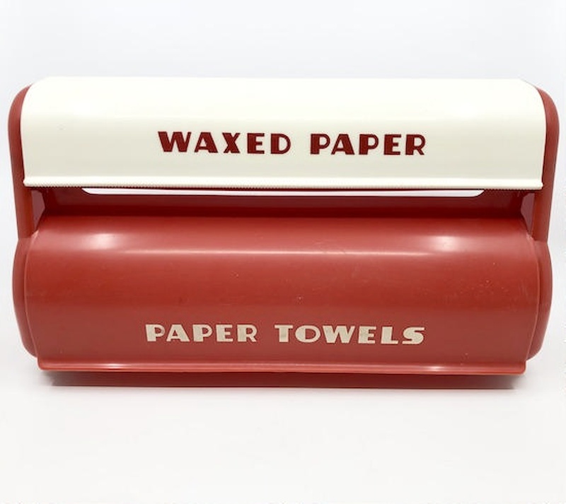 Wax Paper and Paper Towel Dispenser; Lustroware; 023.0349.0001 | eHive