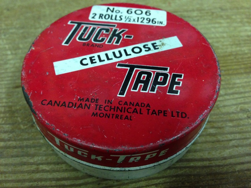 Tin for Tuck Tape; 019.0243.0001 | eHive
