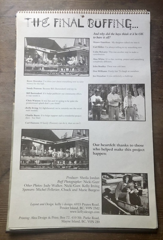 Pender Island Volunteer Fire Department Millennium Calendar; Pender ...