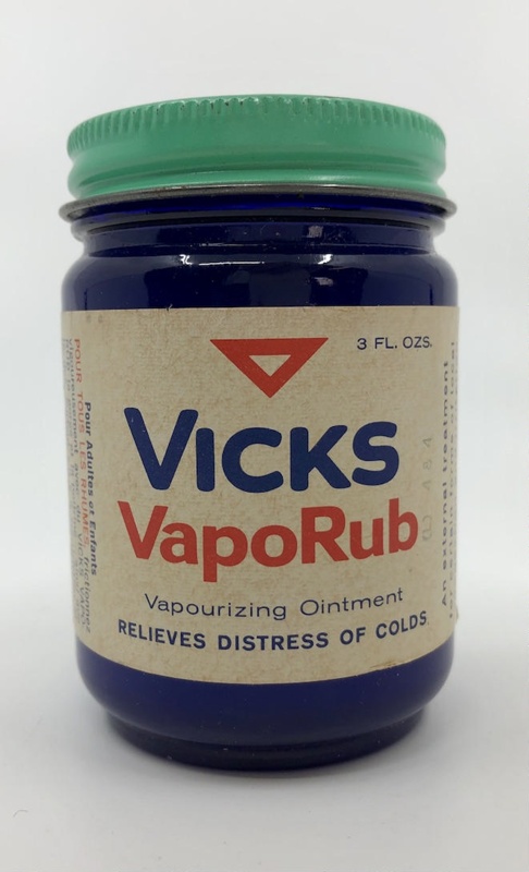 Vicks Vaporub; Vicks Chemical Co.; Probably 1960s - 1970s; 023.0159. ...