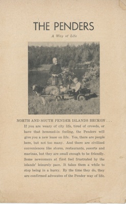 Magic Lake Estates Advertisements, The Penders: A Way of Life; 021.0013 ...