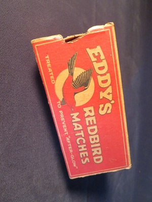 Eddy's Red Bird Matches (Large); Eddy Match Co. Limited; 014.0076.0001 ...