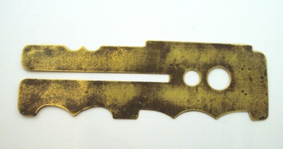 Brass button stick; WSRM117 | eHive