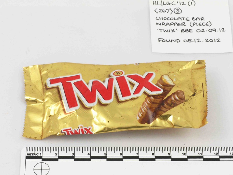 Chocolate bar wrapper ; 267 | eHive