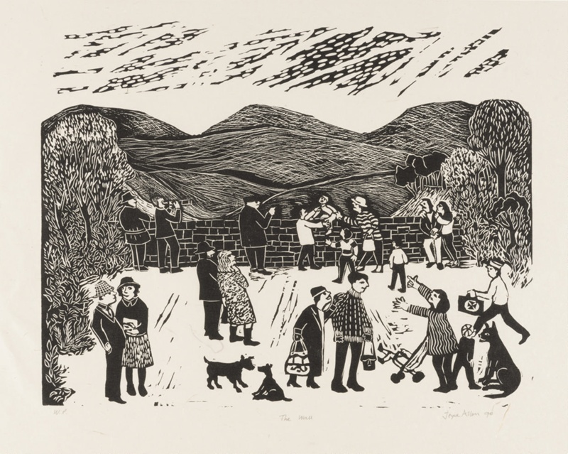 The Wall; Joyce Allen; 1990; 2000.7.14 | eHive