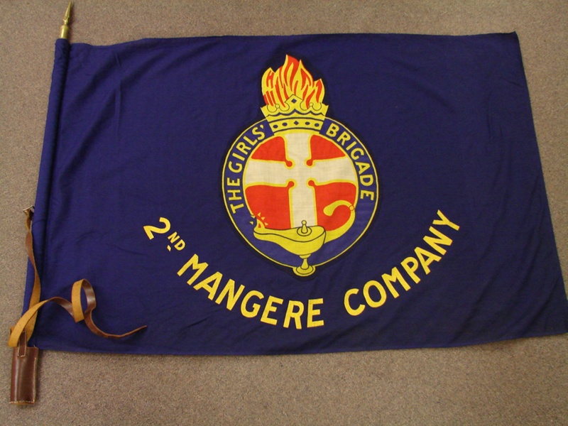 Flag, The Girls' Brigade, 2nd Mangere Company; MHS OJ010 | eHive