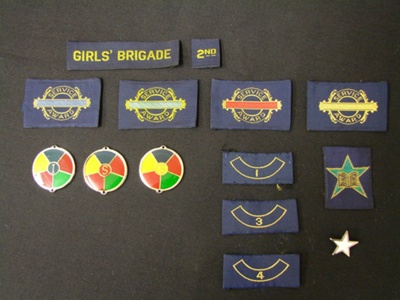 Badges, The Girls' Brigade, 2nd Mangere Company; The Girls' Brigade ...