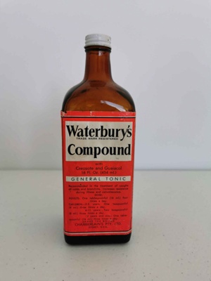Waterbury's Compound Bottle; Chamberlains Pty Ltd; 1960s; FHR_01213 | eHive