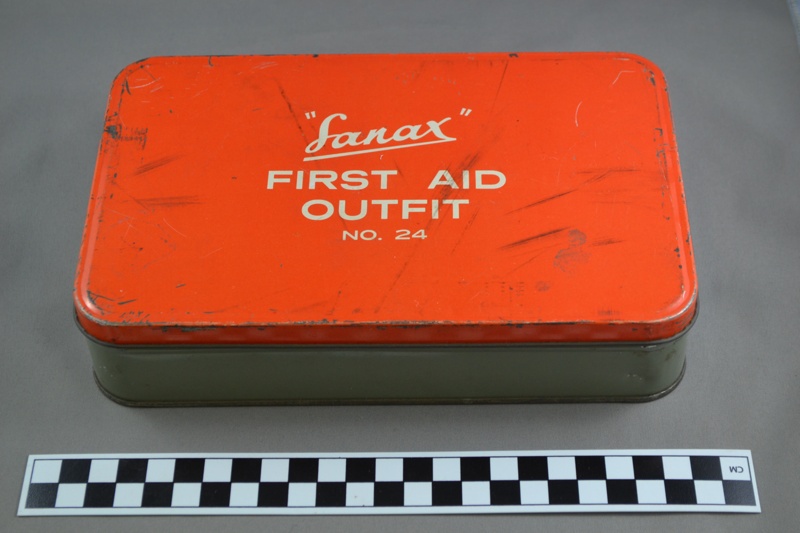 First aid kit; Sanax; c. 1965; BMHC_12531 | eHive
