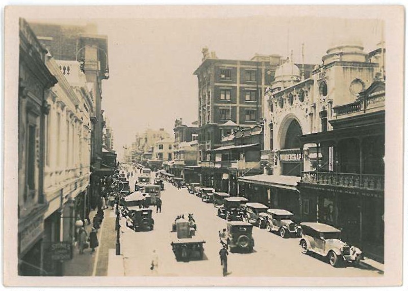 Hindley Street, Adelaide, South Australia; Rose Stereograph Co.; c ...