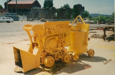 EIMCO 12B underground loader, Beaconsfield gold mine.; unknown; 07-11 ...