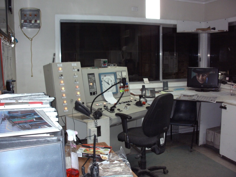 Winder control room, Beaconsfield gold mine; Clark, Cyril; 2012; BMHC ...