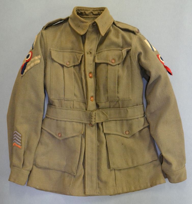 WW1 military uniform; unknown; c.1918; BMHC_10895 | eHive