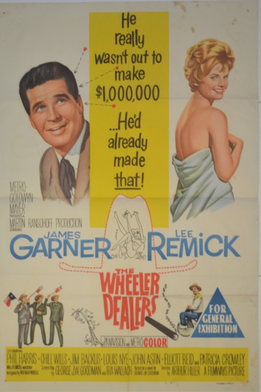 Film poster, 'The wheeler dealers'; W.F. Schey Pty Ltd; 1963; GSM_00697 ...