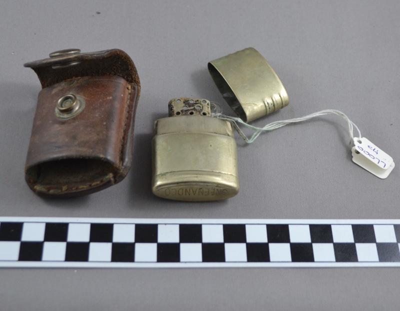 Cigarette lighter and case; Green & Co.; 1930s - 1940s; GSM_00077 | eHive