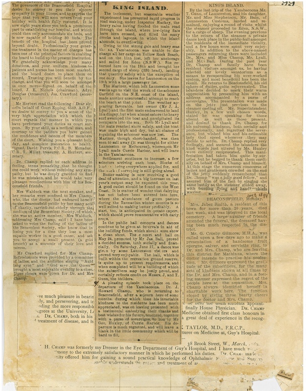 Newspaper clippings; 1883-1901; BMHC_14164 | eHive
