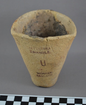 Assaying crucible; Morgan Crucible Company; c. 1902 - 1914; BMHC_10002 ...