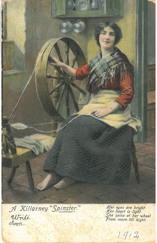 A Killarney spinster; W Lawrence; n.d.; BMHC_12246 | eHive