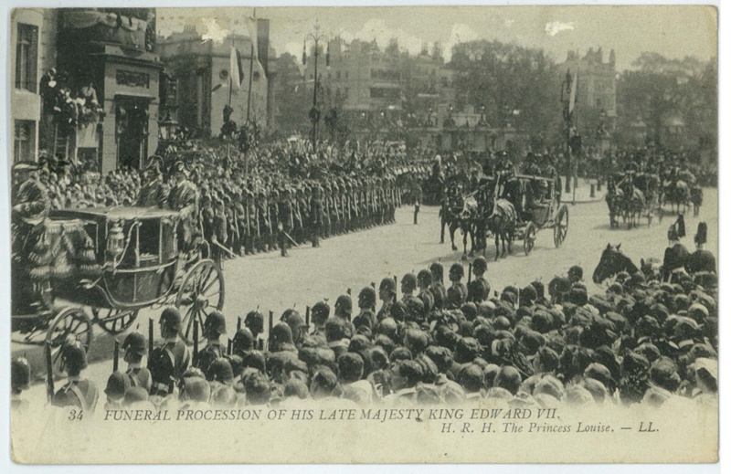 Funeral Procession of His Late Majesty King Edward VII; 1910; BMHC ...