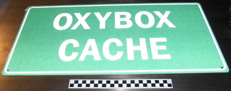 Oxy box sign; c 2005 - 2012; BMHC_10930 | eHive