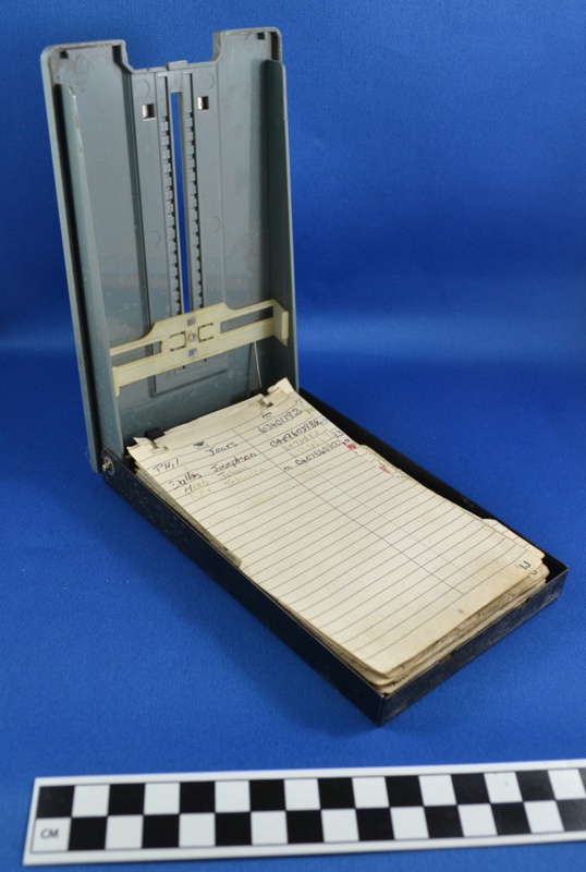 Telephone index; unknown; c. 2000s; BMHC_17274 | eHive