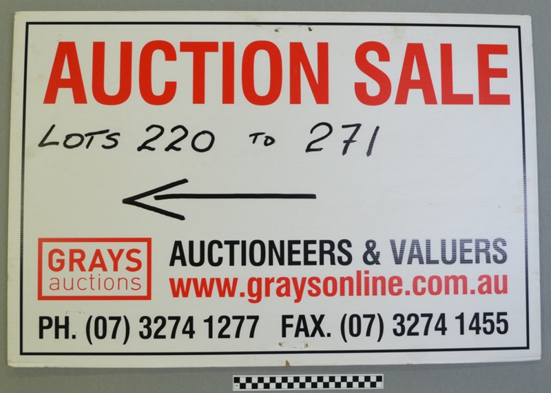 Auction sign; unknown; 2012; BMHC_17357 | eHive