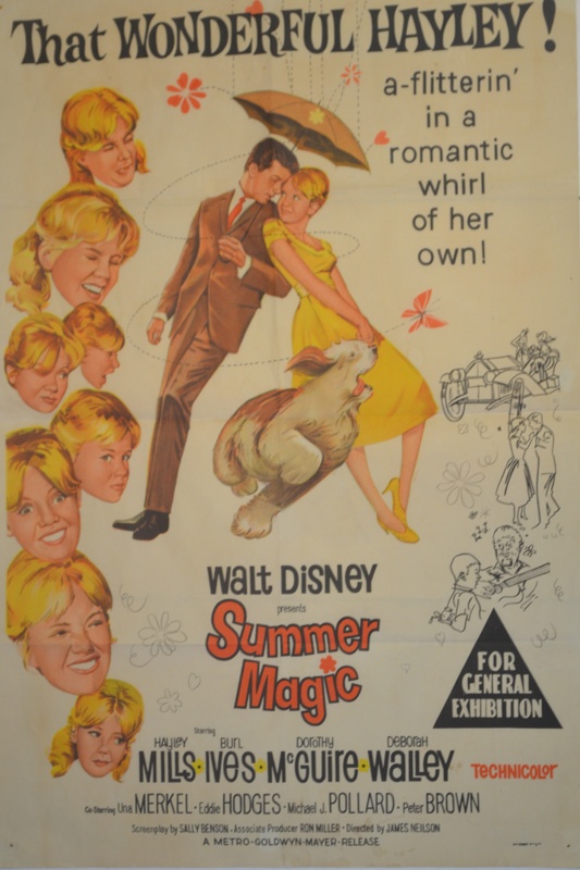 Film poster, 'Summer magic'; W.F. Schey Pty Ltd; 1963; BMHC_16803 | eHive