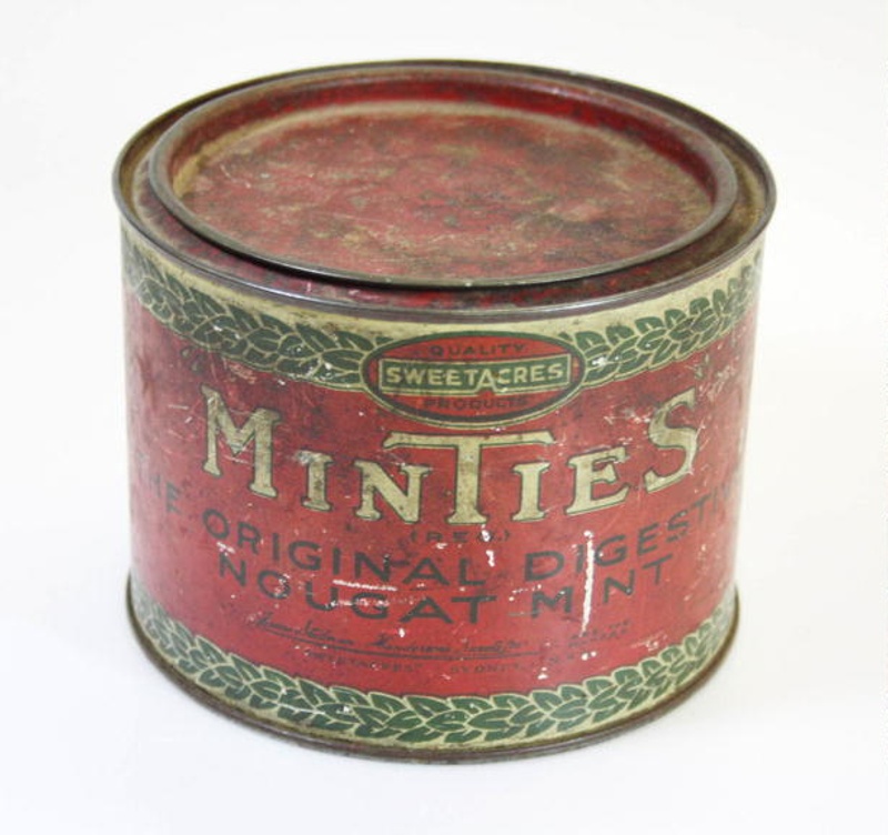 Tin, 'Minties'; James Stedman-Henderson's Sweets Ltd; 2014.116.1 | eHive