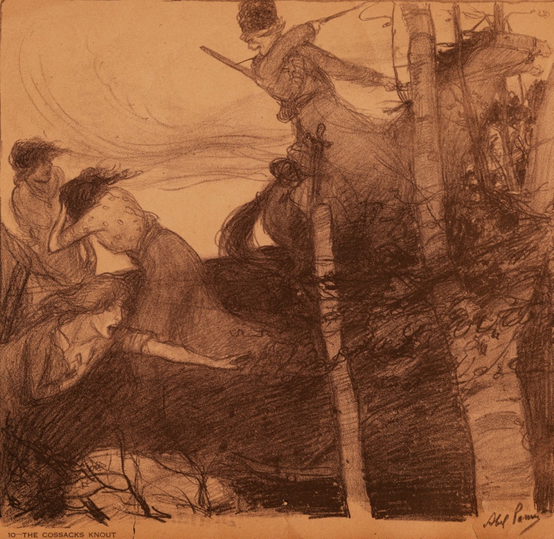 The Cossacks Knout; Pann, Abel; 1917-1920; HU 86.220.10 | eHive