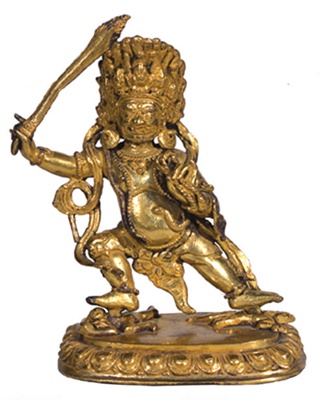 Acala; Asian, Tibetan; 17th century; HU 77.22 | eHive
