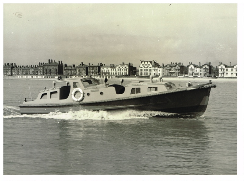 Photograph 'Customs launch Charger'; Boughtons; 05 / 1953; LOWMS:2000. ...