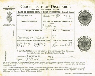 Discharge Certificates; LOWMS:2004.036 | eHive