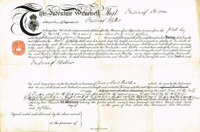 Indenture Certificate ; LOWMS:2014.078 | eHive