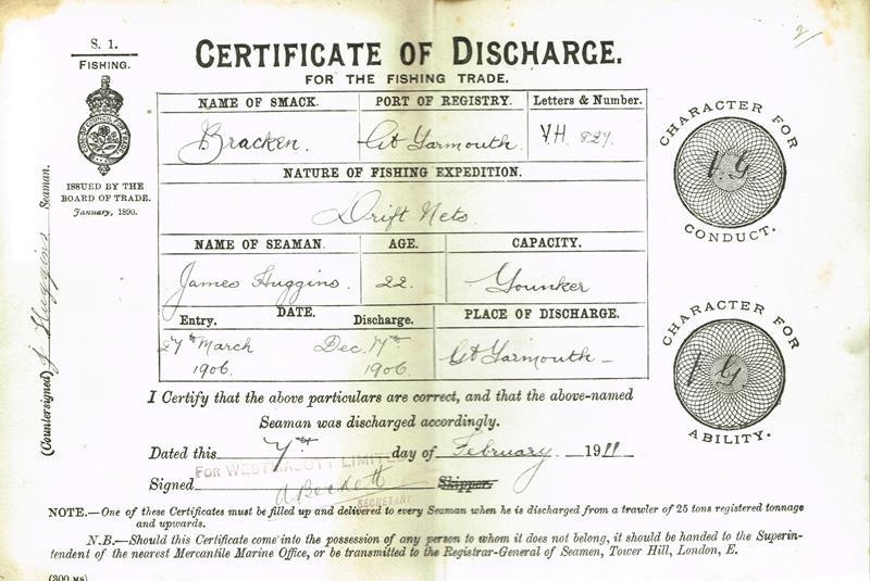 Discharge Certificates; LOWMS:2007.101 | eHive