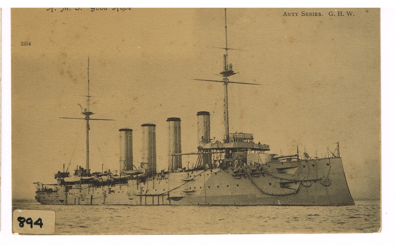 Postcard 'HMS Good Hope'; LOWMS:2002.081 | eHive