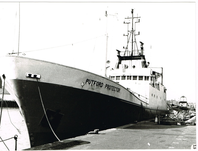 Photograph 'rig standby vessel "Putford Protector"'; Graystone, Ernest ...
