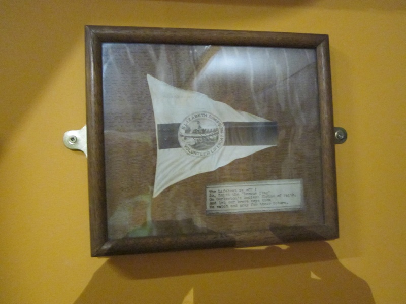 Lifeboat Pennant in Frame; LOWMS:2023.010 | eHive