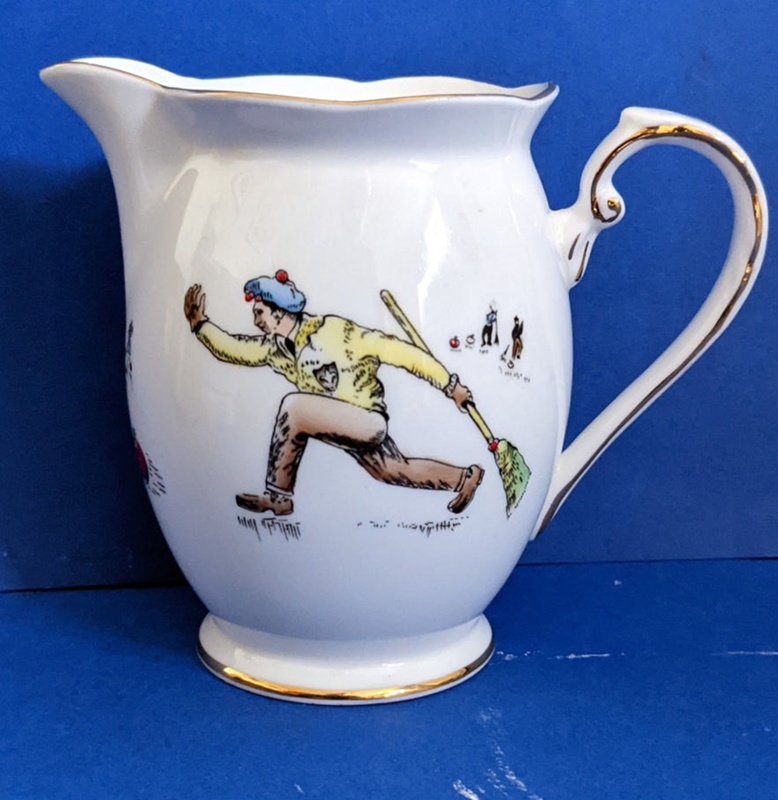Small Jug With Curling Figures; PZ330 | eHive