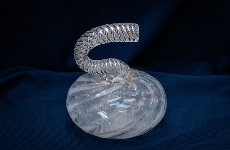 Glass Curling Stone; MC045 | eHive