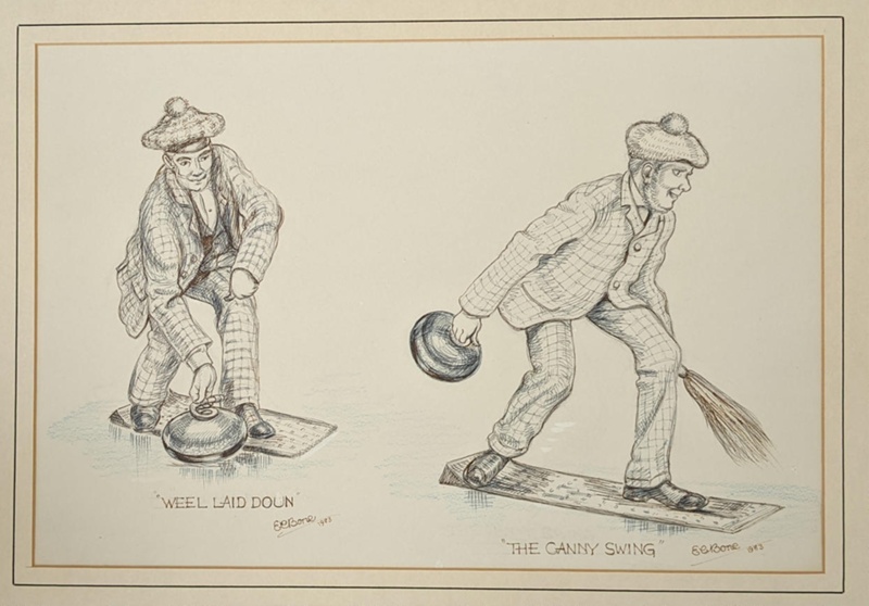 Curling Drawings; PR116 | eHive