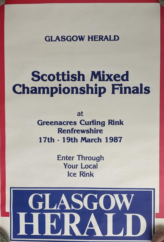 Scottish Mixed 1987 Poster; PR287 | eHive