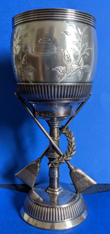 Cup Shaped Trophy With Engraved Curling Stone; PZ316 | eHive