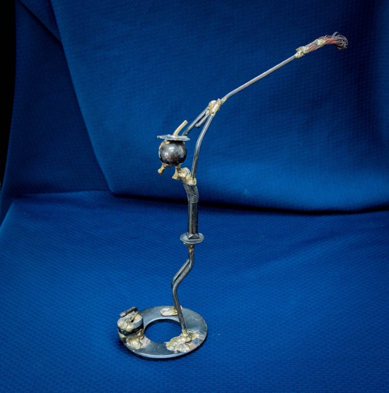 Sculpture of Curling Figure ; MC024 | eHive