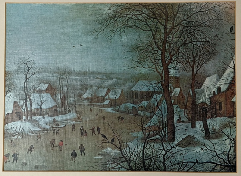 Print Of Breughel Painting; PR138 | eHive