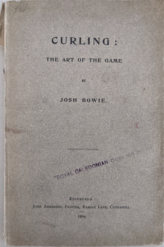 Curling: The Art of the Game; Bowie, Josh; BK801 | eHive
